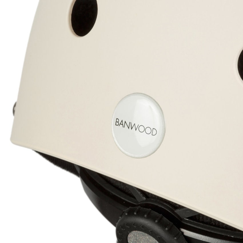 Banwood Classic Helmet Matte Cream | Bex n Boo