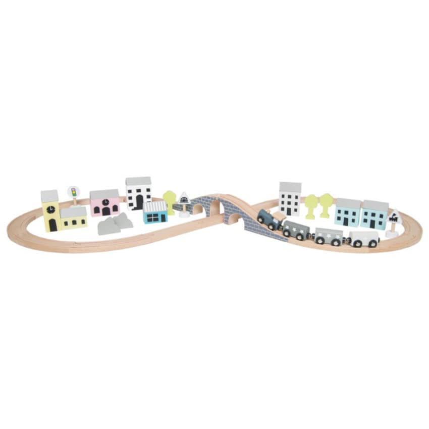 Jabadabado Wooden Train Set | Bex n Boo