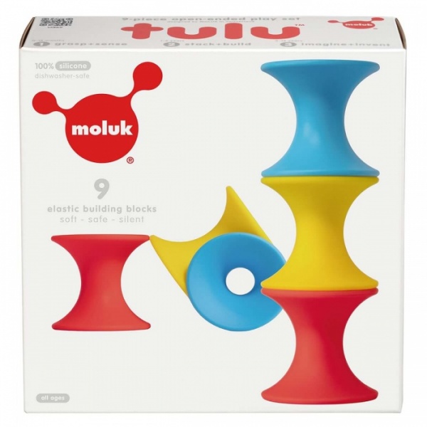 Moluk Bilibo | Sensory Play | Spinning Toy (6 Colour Options) | Bex n Boo