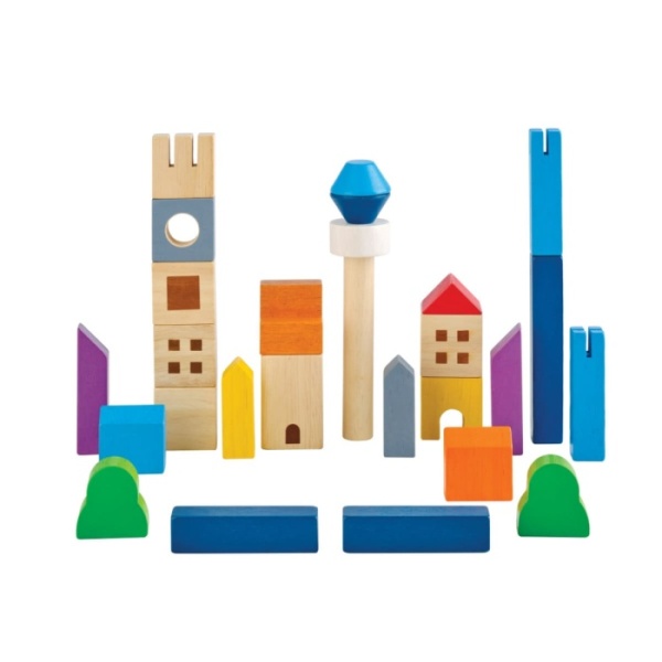 Plan Toys Cityscape Blocks | Bex n Boo