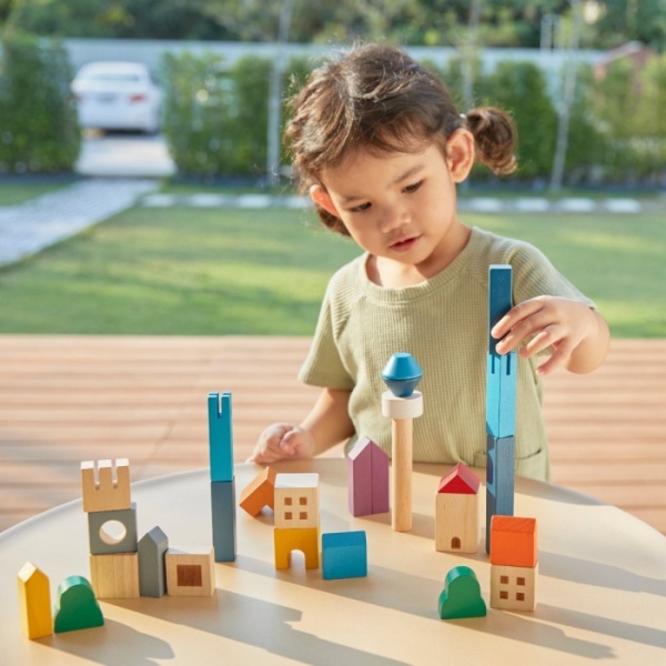 Plan Toys Cityscape Blocks | Bex n Boo