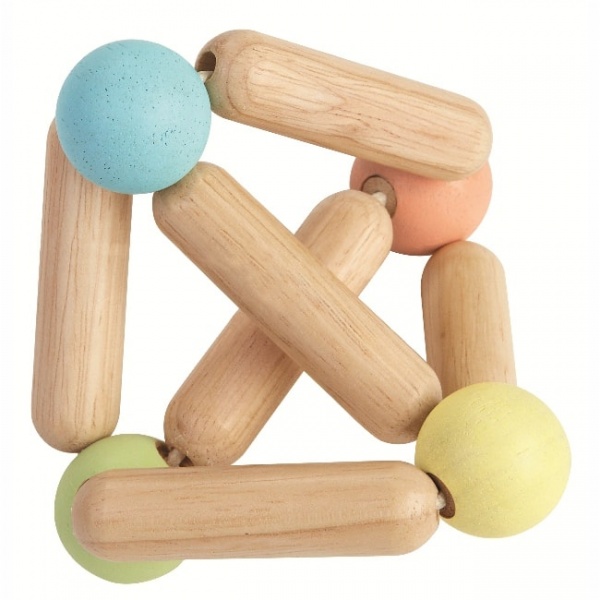 Plan Toys Triangle Clutching Toy. Sensory Toys For Babies | Bex n Boo