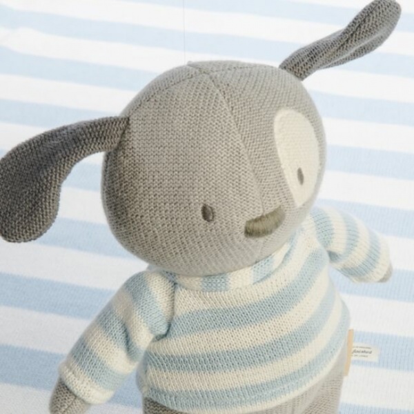 Ragtales Mimmo Knitted Puppy | Soft Toys | Bex n Boo