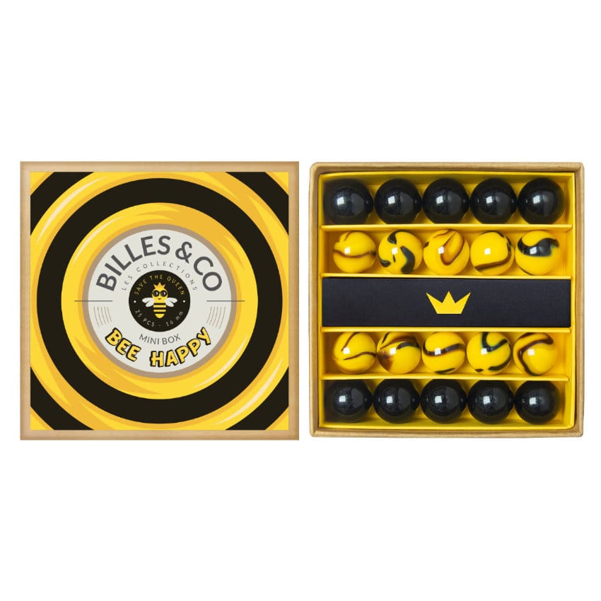 Billes & Co Bee Happy Marbles 25 Pack | Bex n Boo