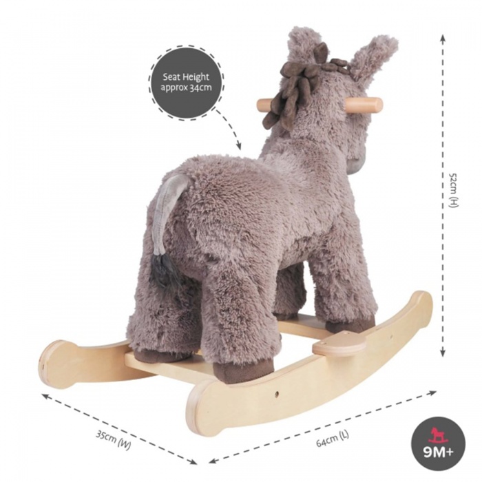 Little Bird Told Me Norbert Rocking Donkey (9M+) | Bex n Boo