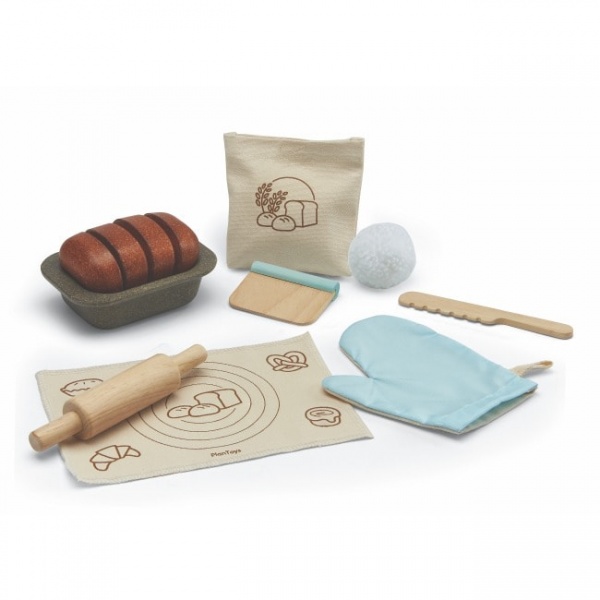 Plan Toys Bread Loaf Set | Bex n Boo