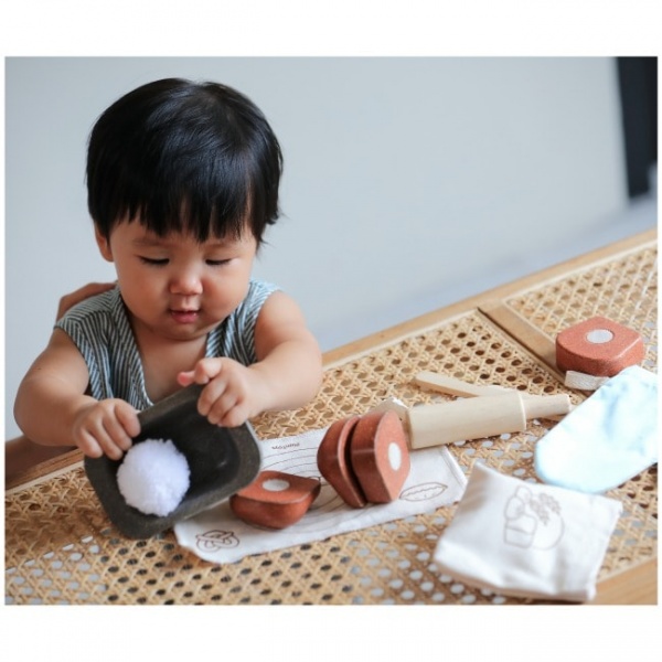 Plan Toys Bread Loaf Set | Bex n Boo