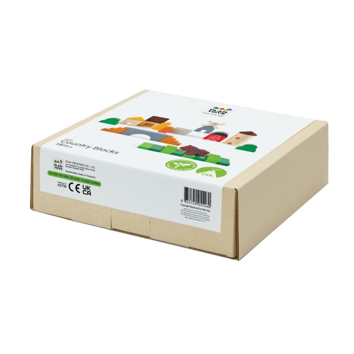 Plan Toys Country Blocks | Bex n Boo